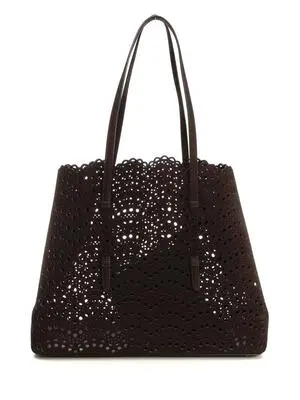 Alaïa Large Mina Bag - Brown