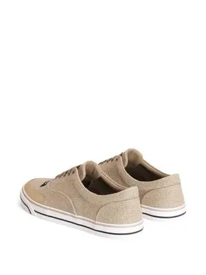 Dolce & Gabbana Dg Sailing Linen Sneakers - Brown