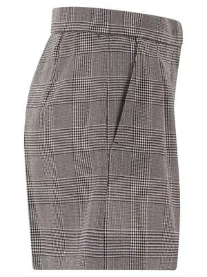 Max Mara Prince Of Wales Tailored Shorts - Multicolor