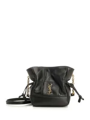 Saint Laurent Jamie Mini Shoulder Clutch - Black
