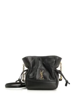 Saint Laurent Jamie Mini Shoulder Clutch - Black