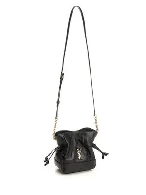 Saint Laurent Jamie Mini Shoulder Clutch - Black