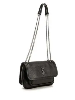 Saint Laurent Leather Mini Niki Bag