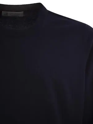 Brunello Cucinelli Cashmere Crewneck Knitwear - Blue