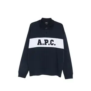 A.p.c. Polo Shirts - Blue