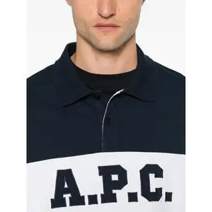 A.p.c. Polo Shirts - Blue