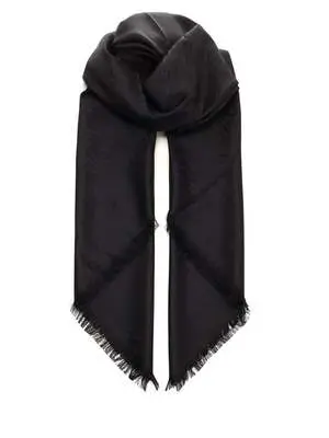 Saint Laurent Monogram Jacquard Scarf
