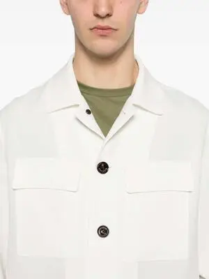 MONTECORE Shirt Jacket With Buttons And Pockets