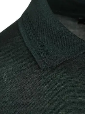 Etro Wool And Silk Polo Shirt
