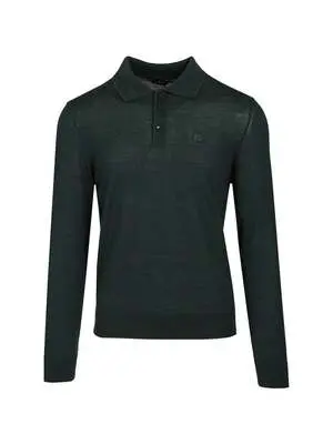 Etro Wool And Silk Polo Shirt