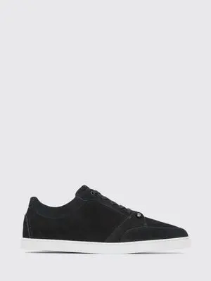 CHRISTIAN LOUBOUTIN Suede Sneakers - Black