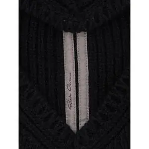 Rick Owens Ribbed Knit Balaclava