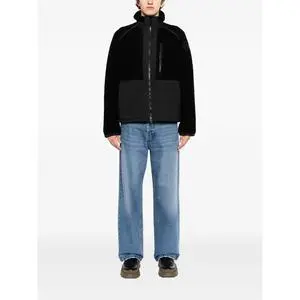 Canada Goose Padded Zip Up Jacket - Black