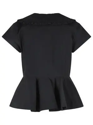 GANNI Cotton Poplin Blouse