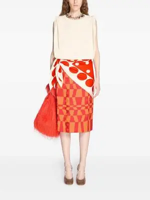 Dries Van Noten Multi-color Patchwork Heel - Multicolor