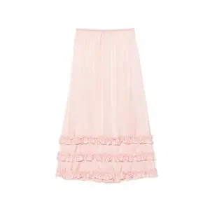 Simone Rocha Satin Finish Tiered Skirt