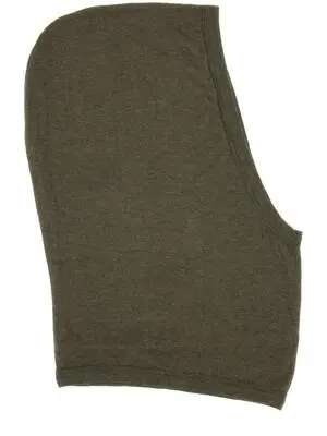 Rick Owens Knitted Hood - Green