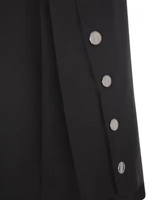 Sportmax Ranghi Stretch Wool Blazer - Black