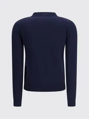 Max Mara Classic Knit Polo Shirt - Blue