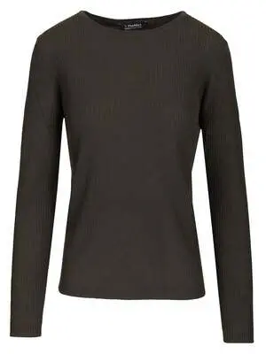 ' S MAX MARA Ribbed Wool Sweater - Green