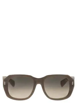 Brunello Cucinelli Acetate Sunglasses With Gradient Lenses - Multicolor