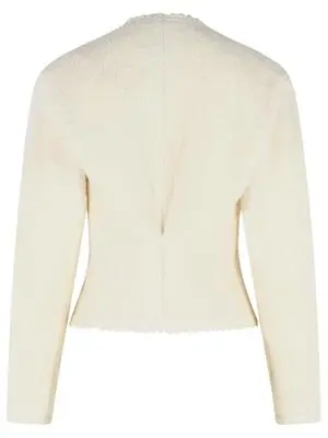 Isabel Marant Étoile Suna Virgin Wool Blend Jacket - Cream