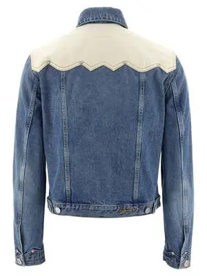 Givenchy Cotton Denim Jacket - Blue