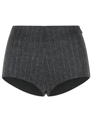 Andamane Tami Melange Wool Blend Culottes - Gray