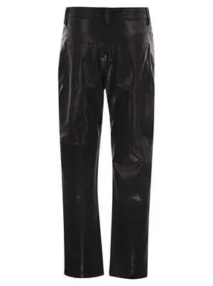 Brunello Cucinelli Nappa Leather Trousers