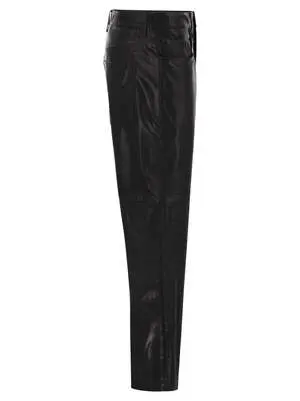 Brunello Cucinelli Nappa Leather Trousers