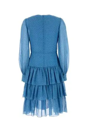 Valentino Garavani Printed Silk Dress - Multicolor
