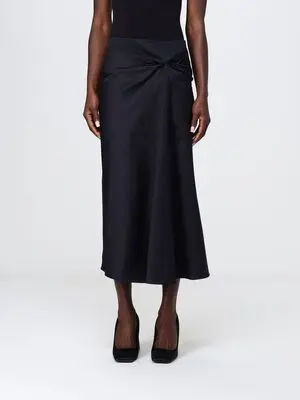 Max Mara Cotton Blend Skirt - Black