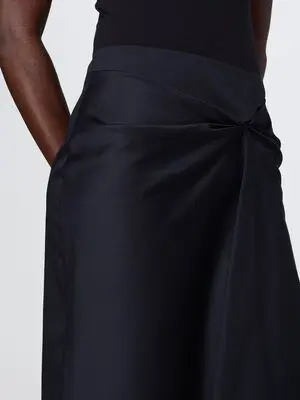 Max Mara Cotton Blend Skirt - Black