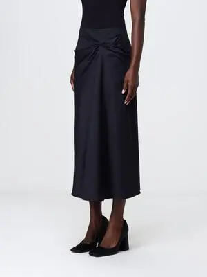 Max Mara Cotton Blend Skirt - Black