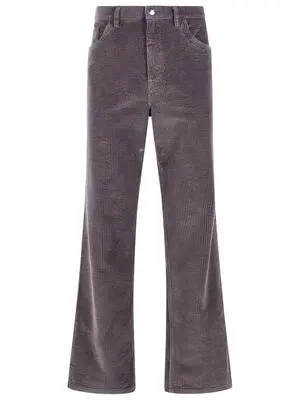 Marni Earth' Grey Cotton Flared Pants - Gray