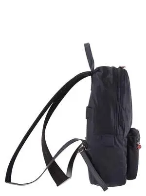 Kiton Technical Fabric Backpack With Logo