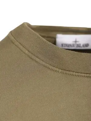 Stone Island Organic Cotton Sweatshirt