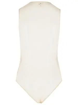 COURREGES And Beige Polyester Bodysuit