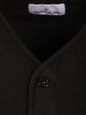 Stone Island Organic Cotton Fleece Cardigan Sweatshirt