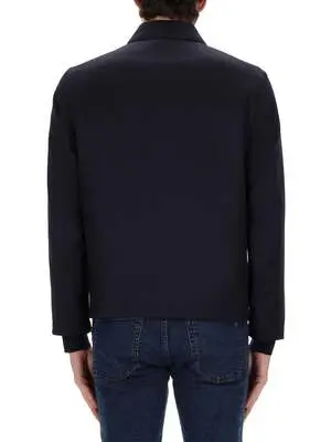 BOSS H-hanry-wing Wool Zip-up Jacket
