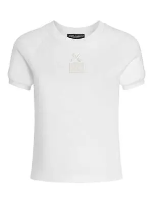 Dolce & Gabbana Bow Detail T-shirts For Women