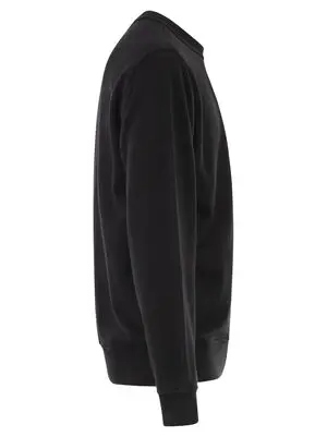 Stone Island Cotton Sweatshirt - Black