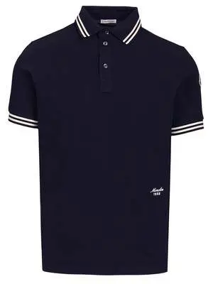 Moncler Piqué Polo Shirt