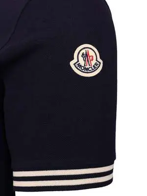 Moncler Piqué Polo Shirt