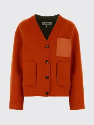 Loewe Wool And Cashmere Cardigan - Brown