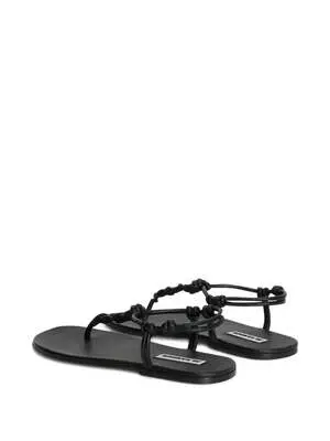 JIL SANDER Flat-soled Sandals
