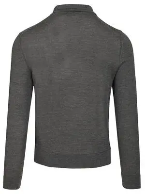 Etro Wool And Silk Polo Shirt