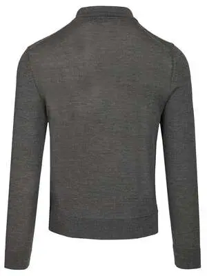 Etro Wool And Silk Polo Shirt