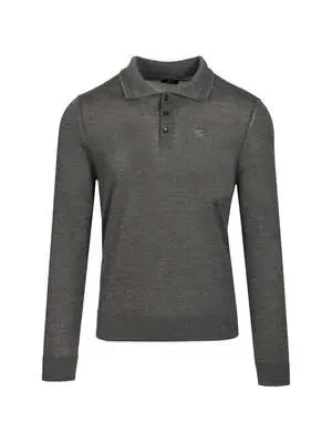 Etro Wool And Silk Polo Shirt