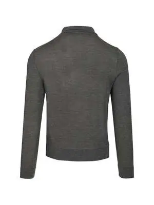 Etro Wool And Silk Polo Shirt
